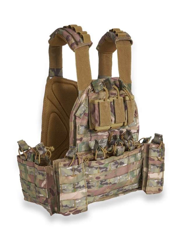 GUARD DOG BODY ARMOR SHEPPARD PLATE CARRIER MULTICAM ADJUSTABLE WITH ...