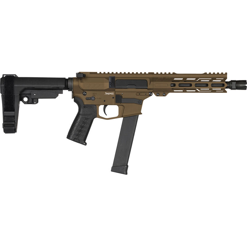 CMMG Banshee MKG .45ACP 8" 26 Round Ripbrace Midnight Bronze Pistol ...
