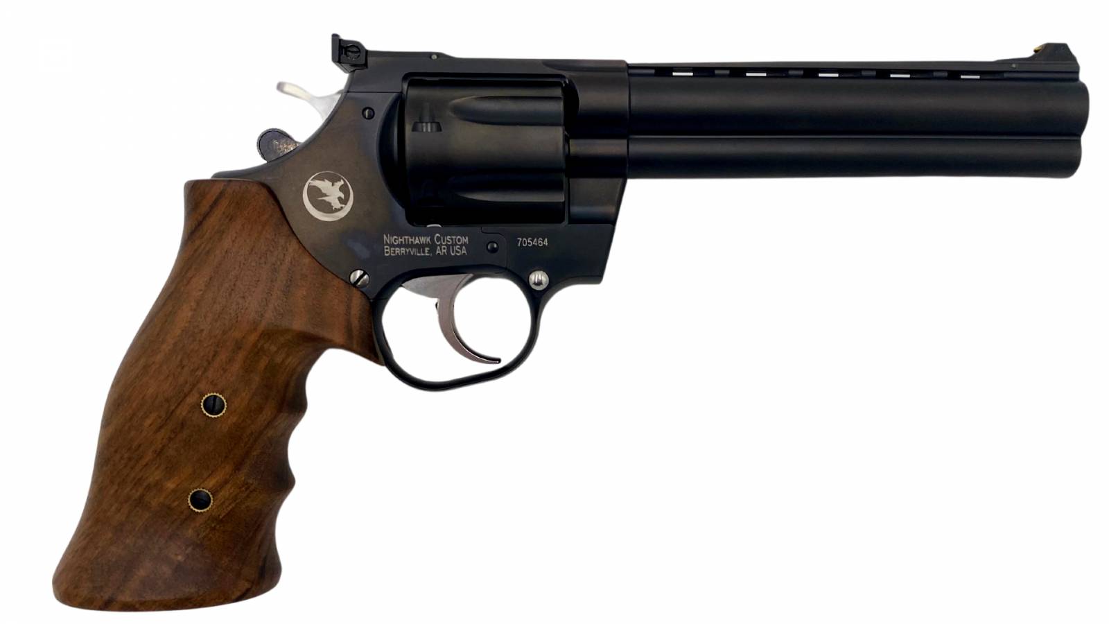 Nighthawk Customs Korth Mongoose 6" 6 Round .357 Revolver | BattleHawk ...