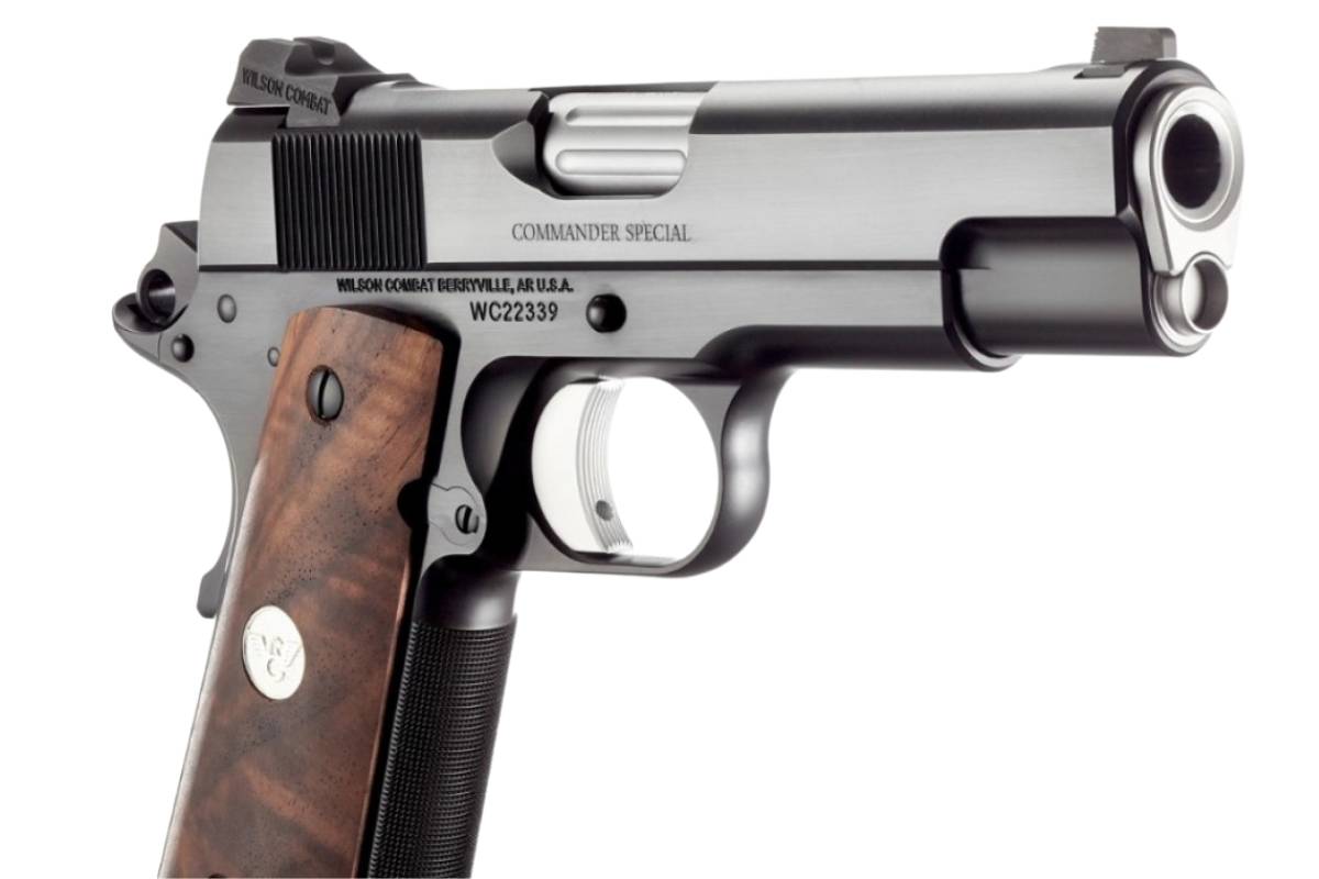 Wilson Combat 1911 Supergrade Commander Special Blued 9mm 4.25" Pistol