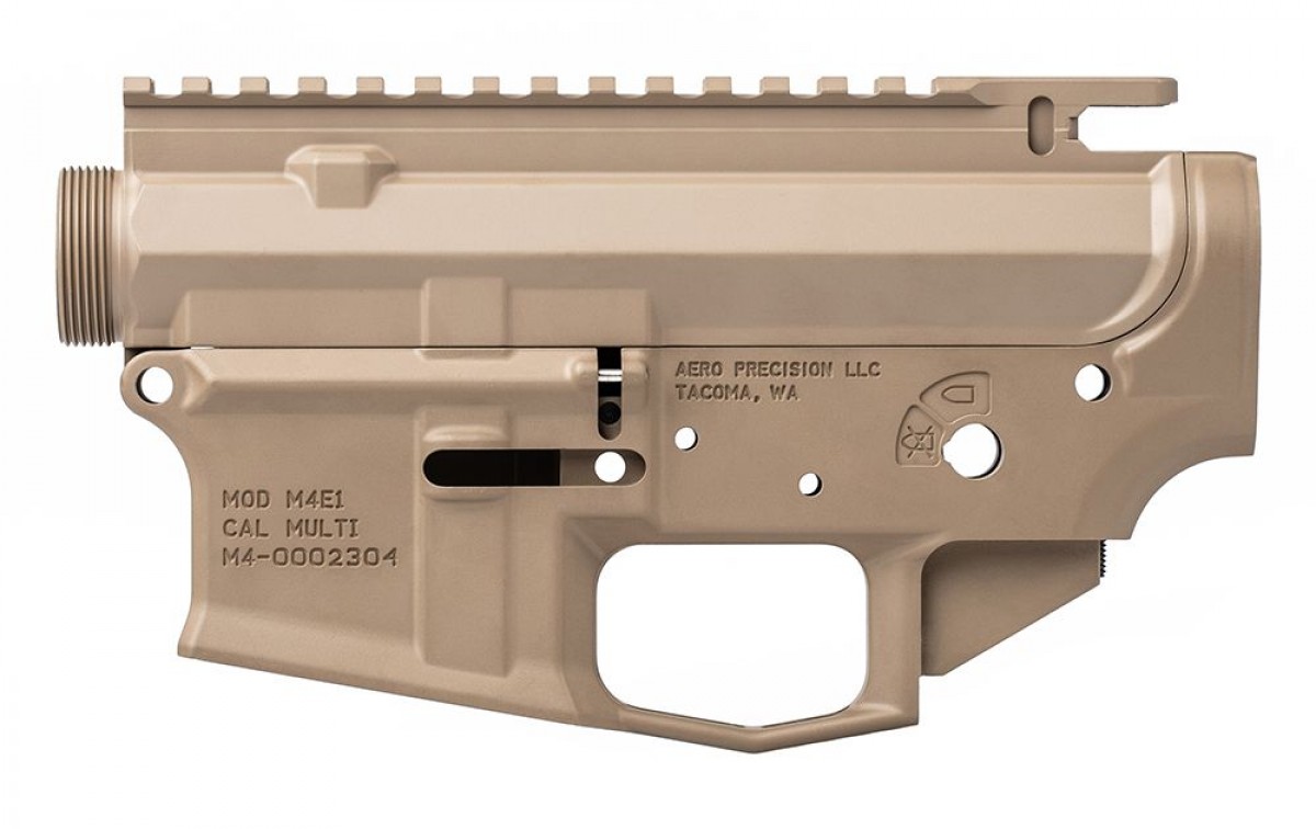 Aero Precision M4E1 Threaded Assembled Receiver Set