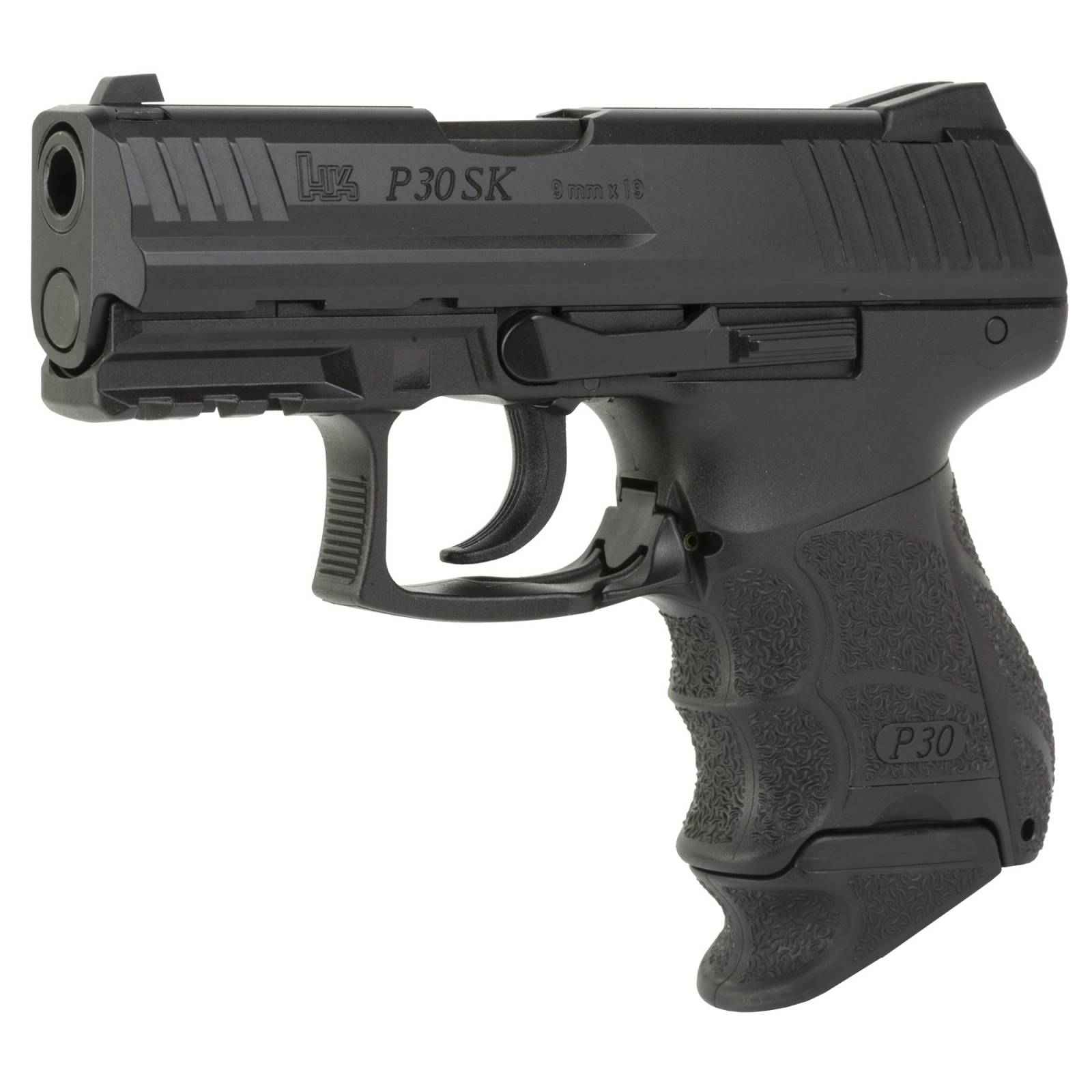 Heckler & Koch P30SK V1 Light LEM, 9mm, 3.27" Barrel, 1- 15rd & 1- 12rd ...