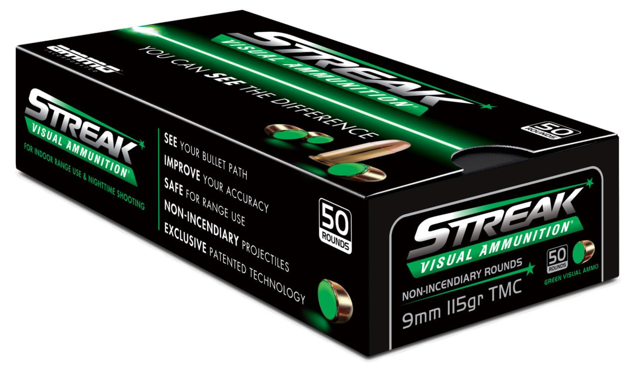 Light Up the Night With Ammo Inc's Green Streak 9mm Ammunition