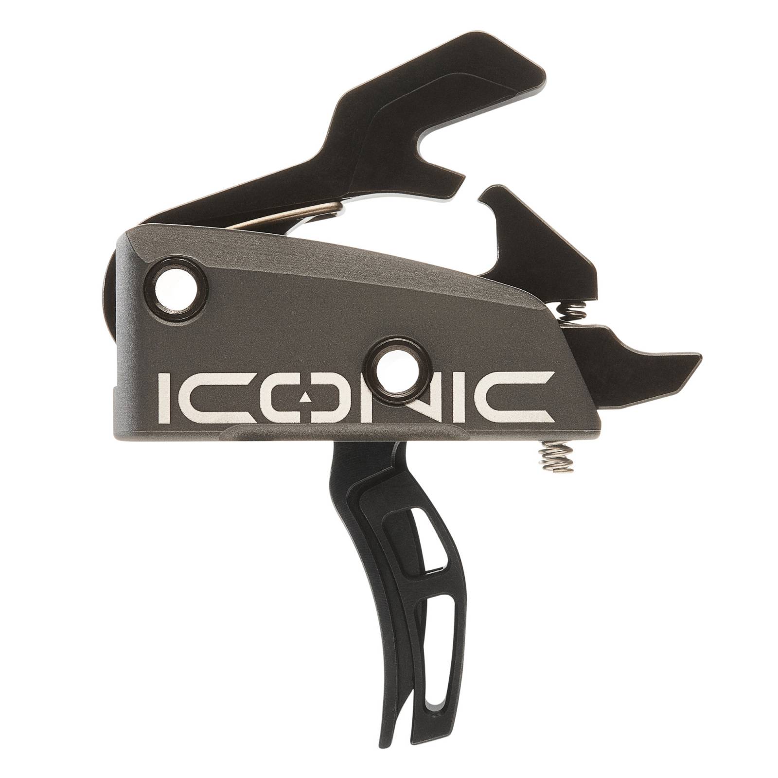 Rise Armament Iconic, Two-Stage, Curved, Grey, Trigger | BattleHawk Armory