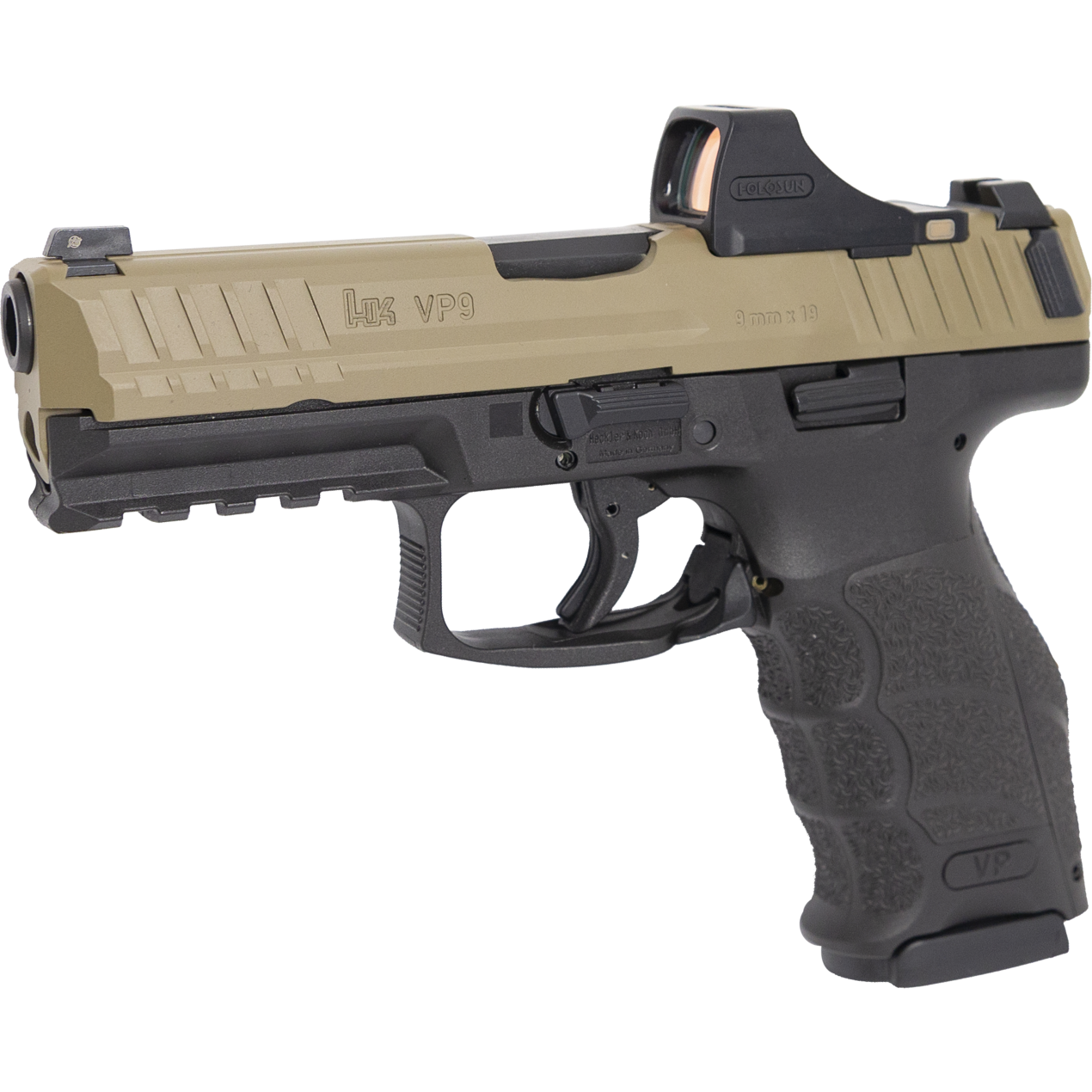 H&K VP9 9mm 4.09" Barrel 17Rd w/ Holosun SCS Green | BattleHawk Armory