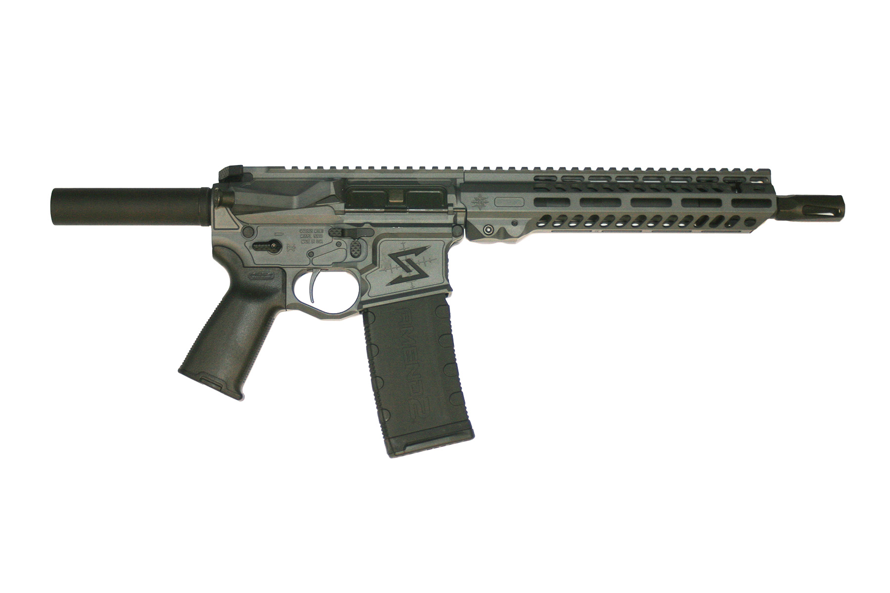 Seekins Precision CQ .223 Sniper Gray Personal Defense Pistol