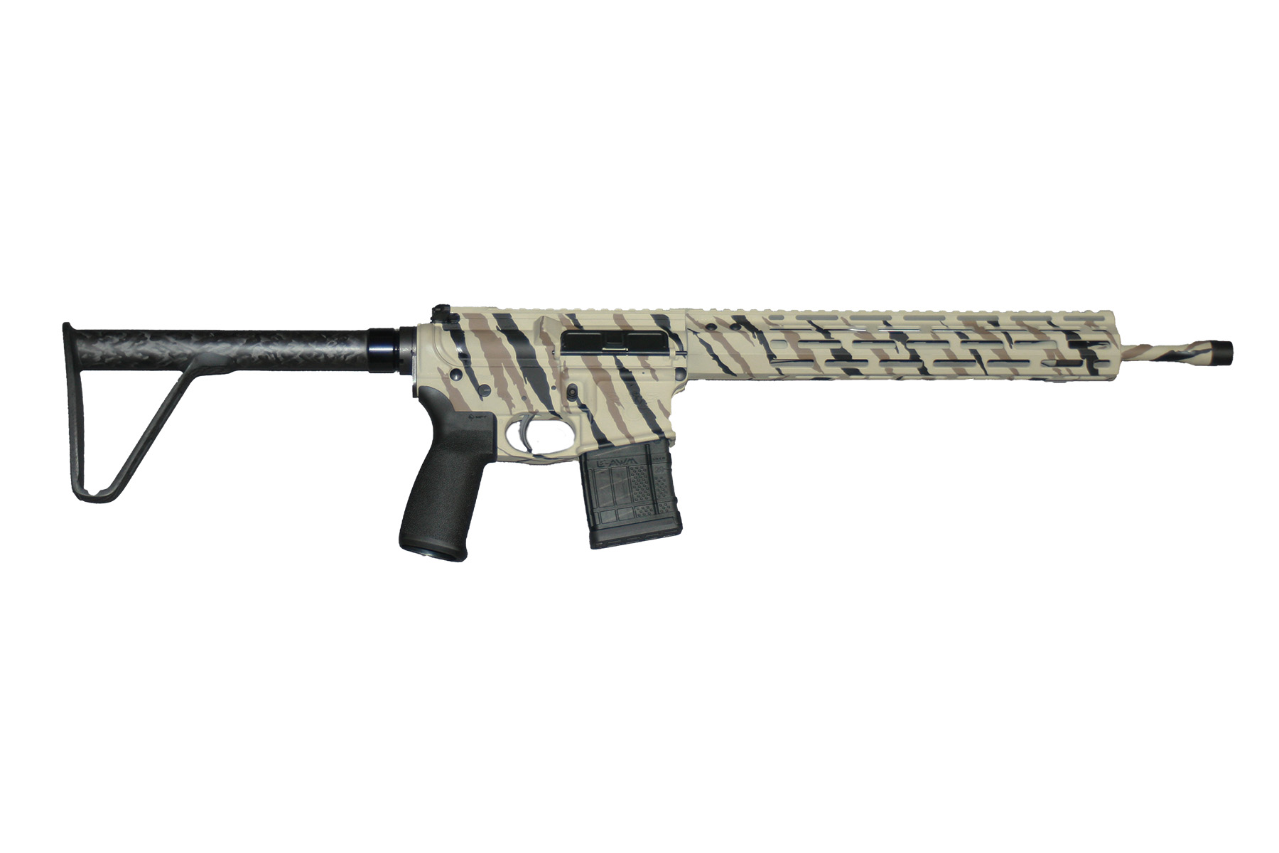 Wilson Combat Ultralight Hunter 5.56mm Rifle in Tiger Stripe Camo ...