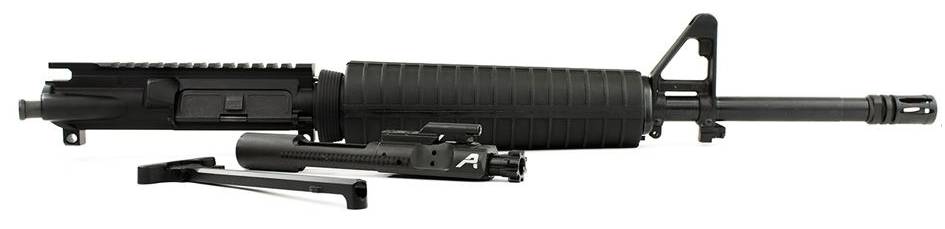 Aero Precision AR15 Complete Upper, 16" 5.56 Mid-Length Barrel w ...