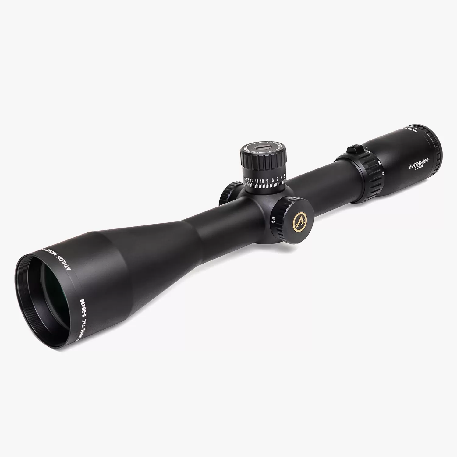 Athlon Midas TAC 5-25x56 HD Riflescope W/ APLR4 MOA Reticle