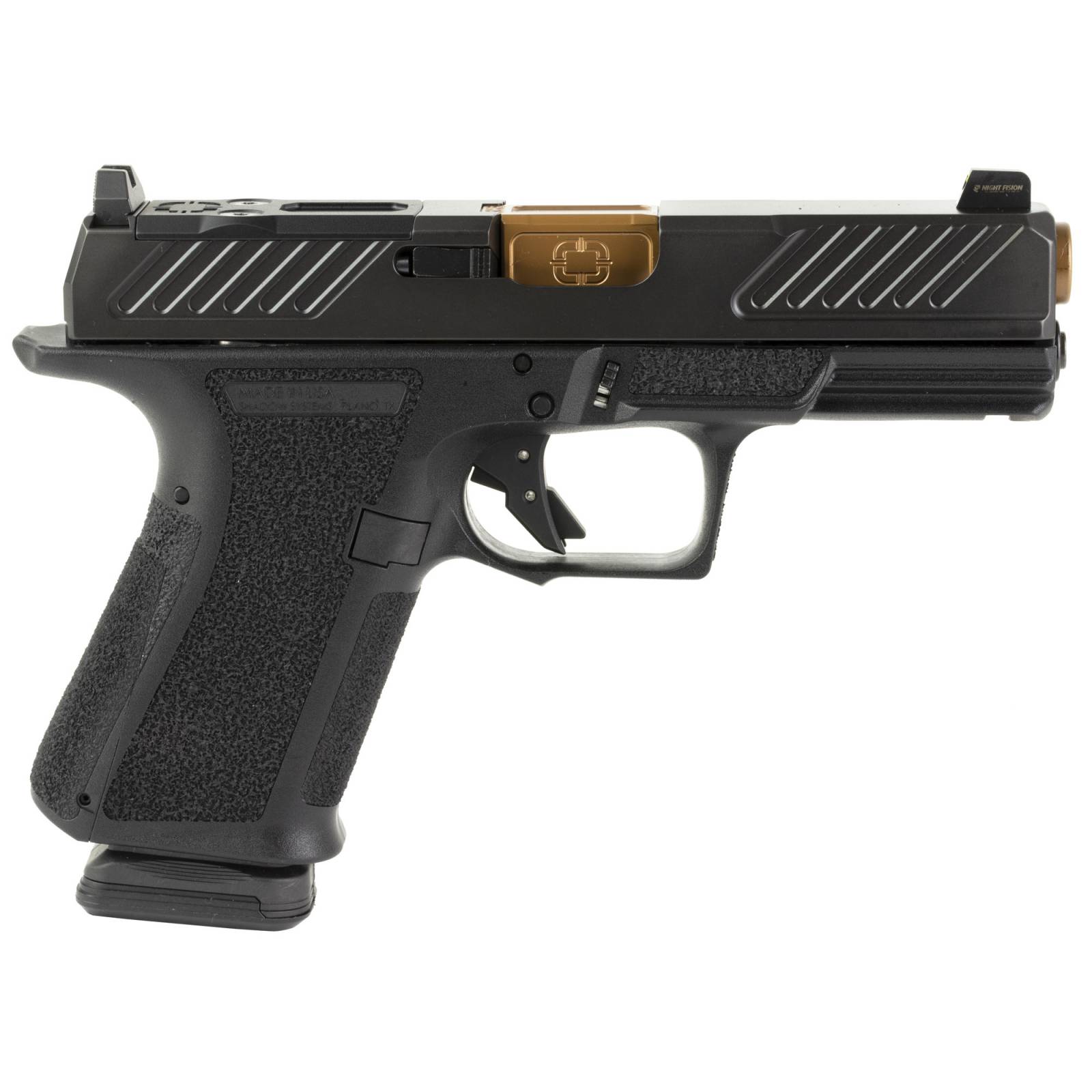Shadow Systems MR920 Combat 9mm Pistol with Bronze Barrel