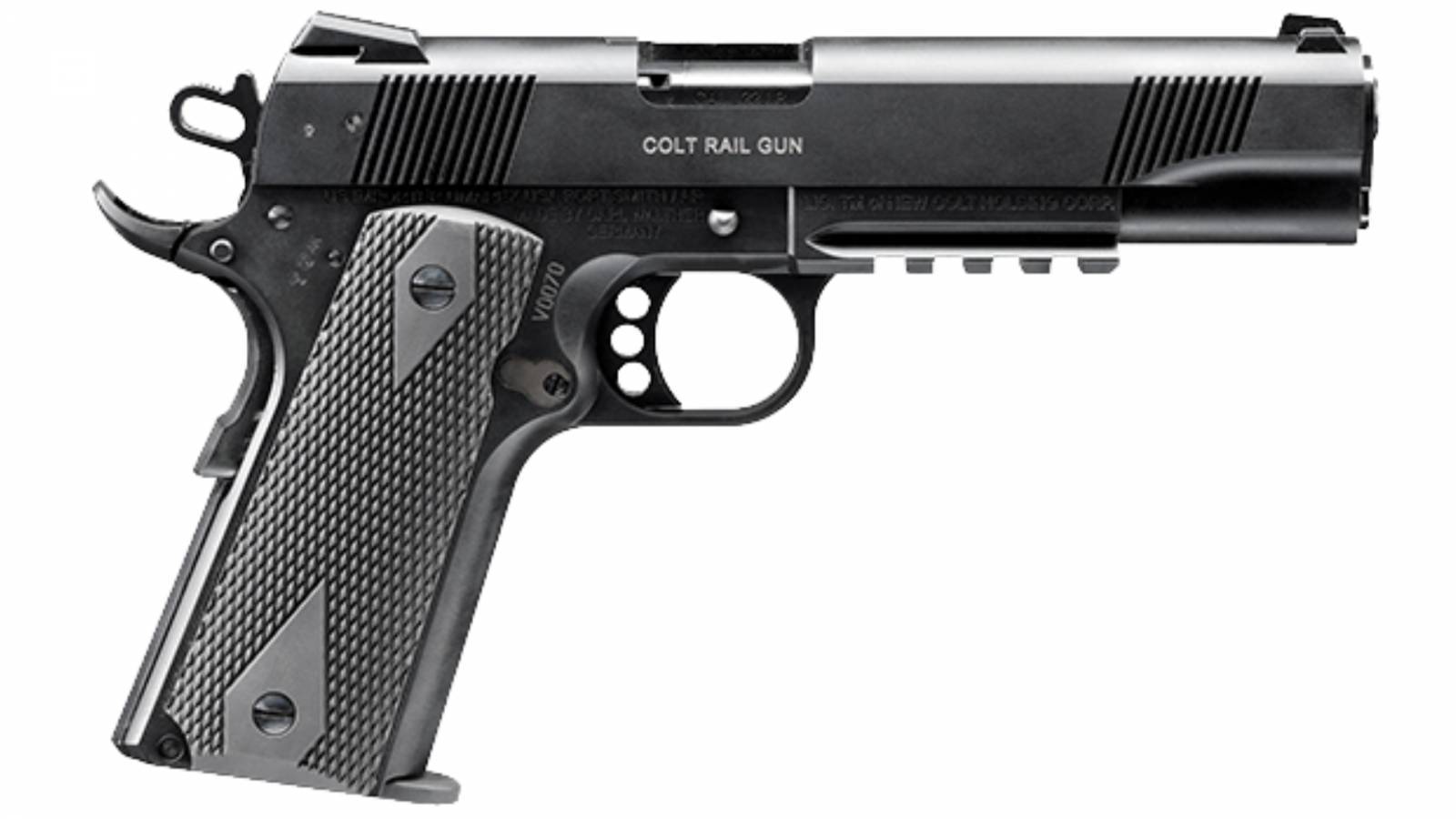 Walther's Colt Government Model 1911 .22 LR Rail Gun