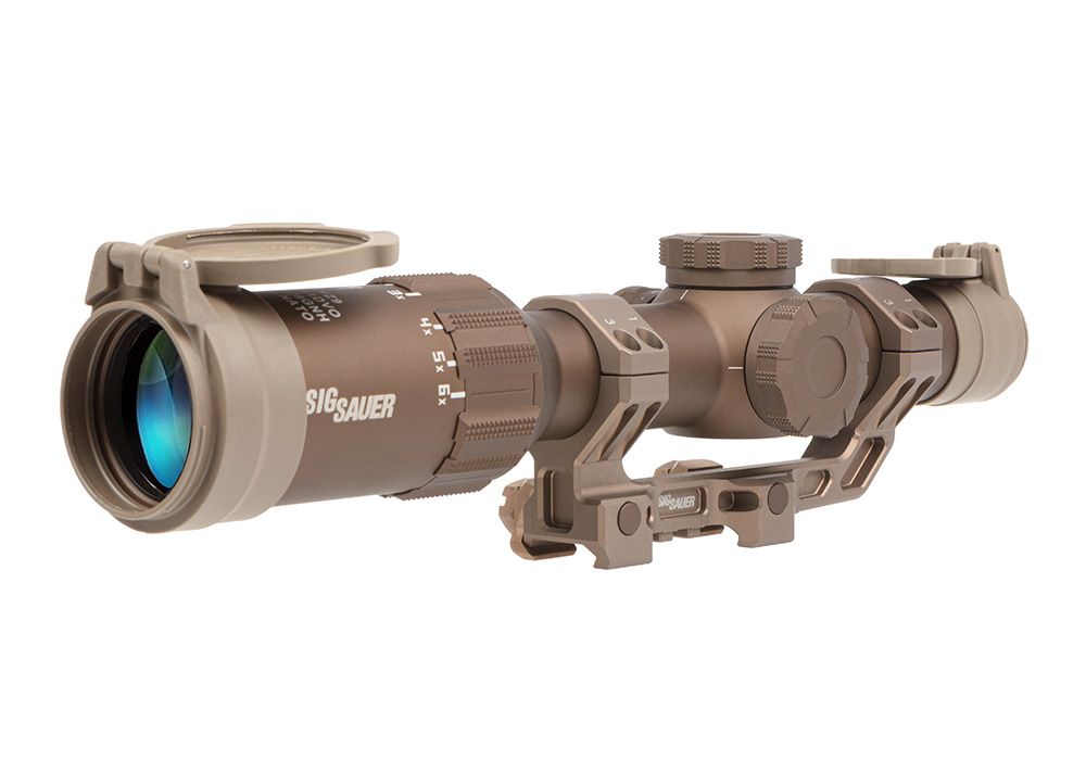 Sig Tango6T 1-6x24mm FFP DVO Rifle Scope w/ DWLR-556 Reticle