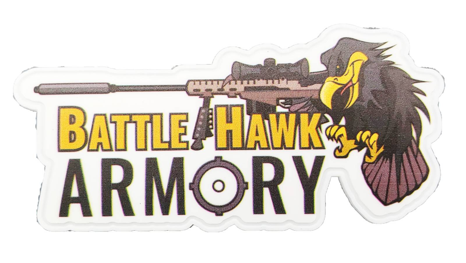 Battlehawk Armory "Battlehawk" PVC Velcro Morale Patch | BattleHawk Armory