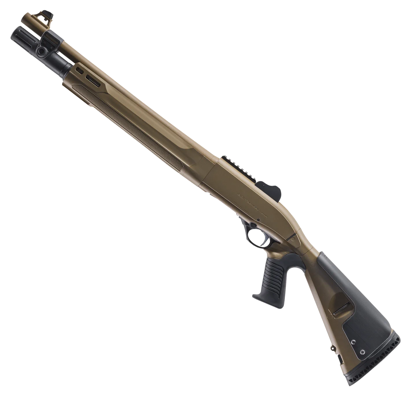 Beretta 1301 Tactical Mod.2 FDE Pistol Grip Shotgun - Lightning Trigger ...