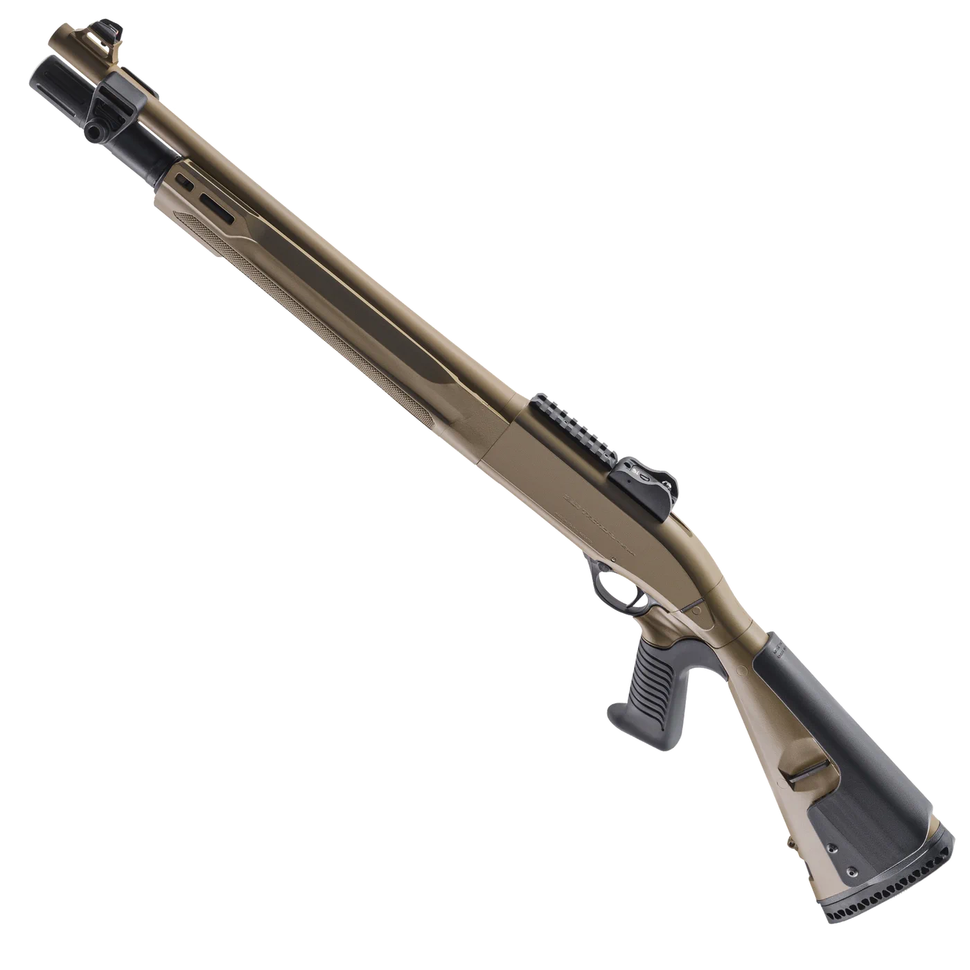 Beretta 1301 Tactical Mod.2 FDE Pistol Grip Shotgun - Lightning Trigger ...