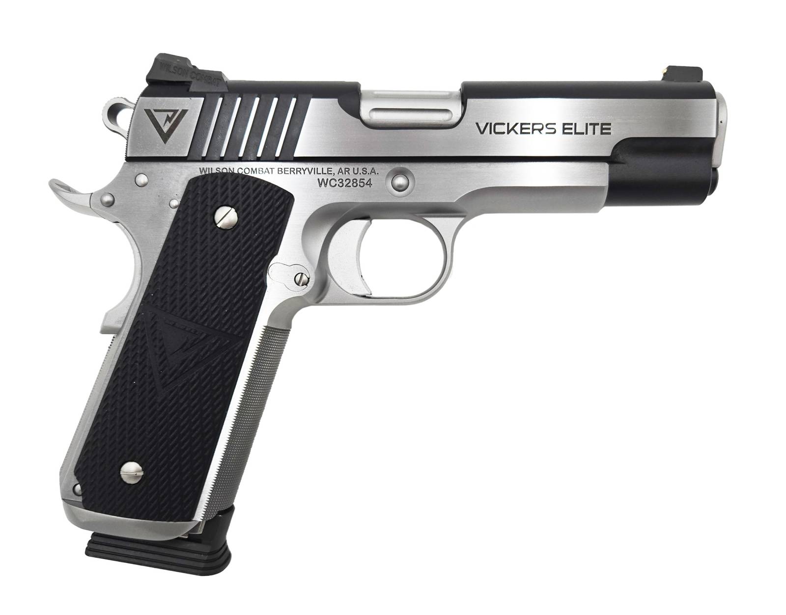 Wilson Combat Vickers Elite Commander, 9mm, 4.25" Barrel, 2- 10rd ...
