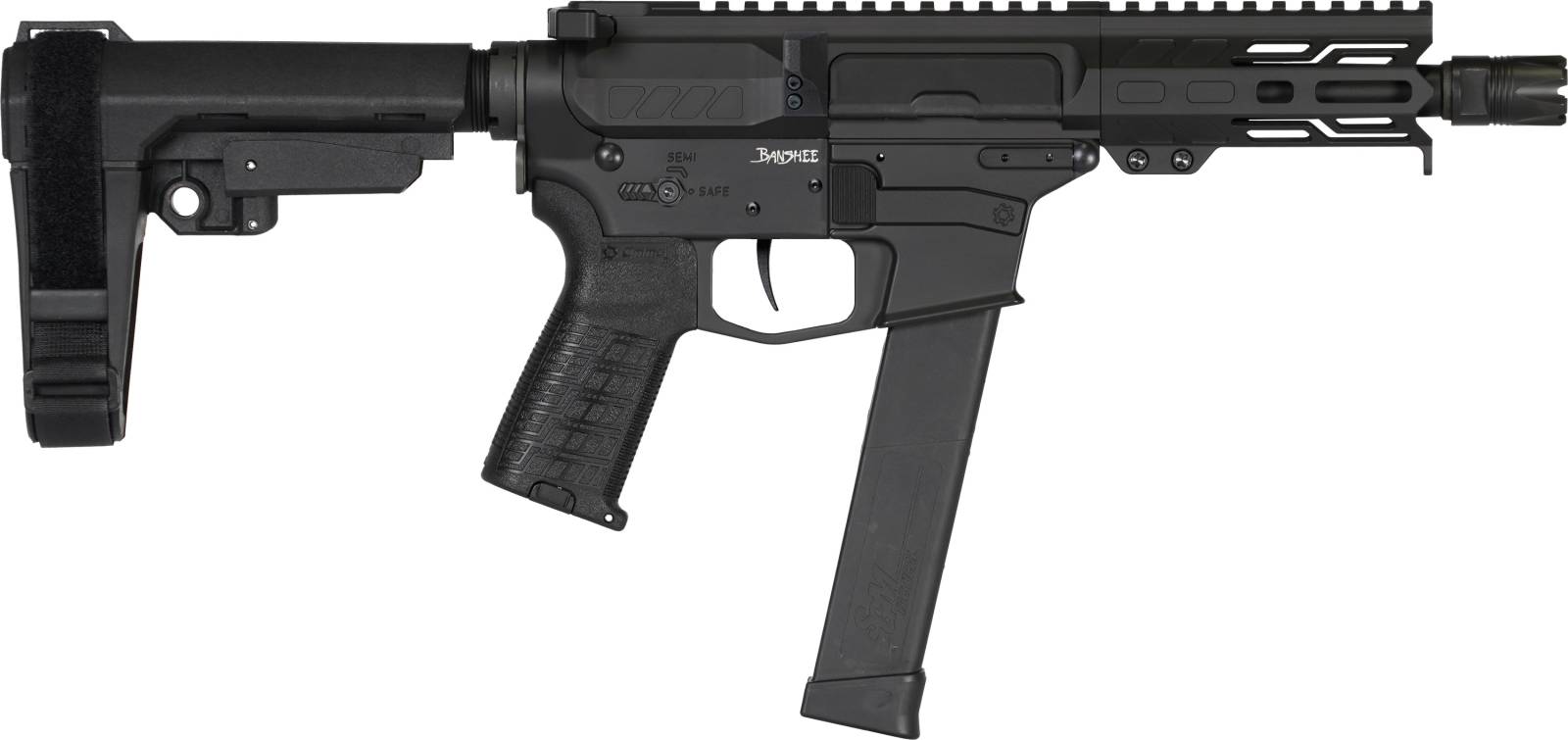 CMMG Banshee MkG 45 ACP 26rd 5" Barrel Armor Black Pistol | BattleHawk ...