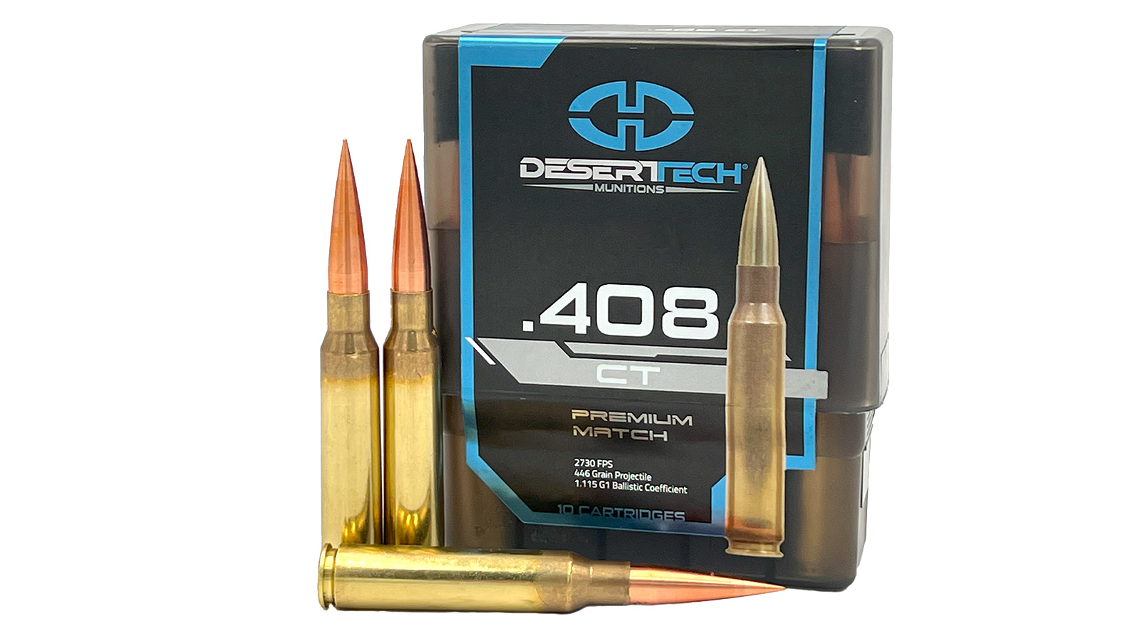 Desert Tech Premium Match.408 Cheyenne Tactical 446 Grain Open Tip ...