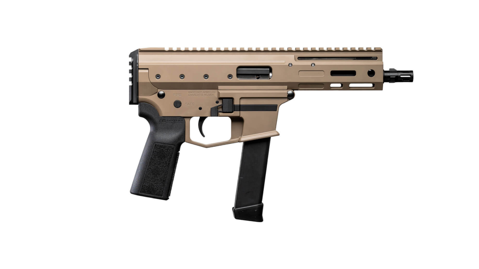 Angstadt Arms MDP-9 Gen 2 9mm 6" 27+1 Magpul FDE Cerakote Pistol ...