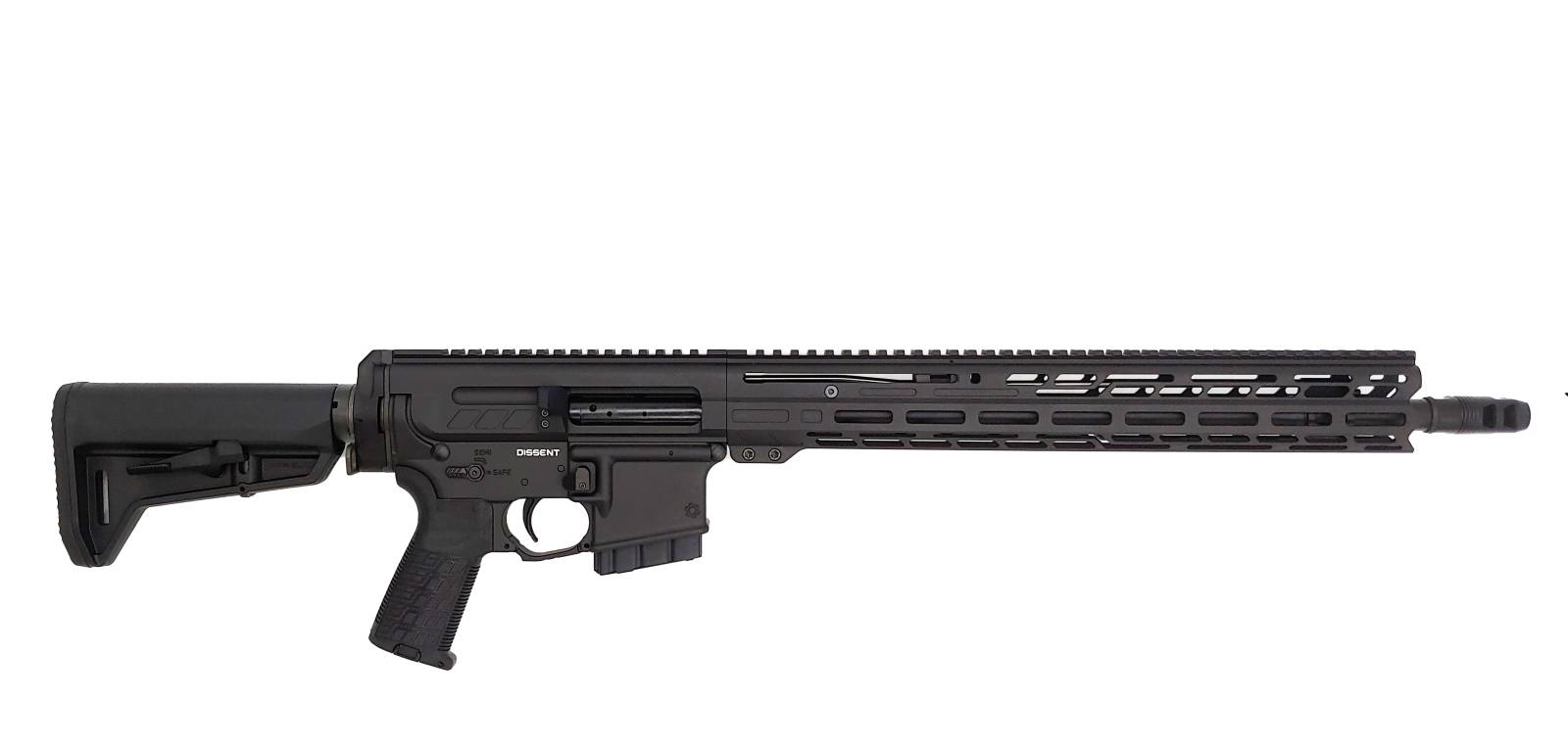 CMMG 6mm ARC Dissent Mk4 in Black w/ Collapsible Stock