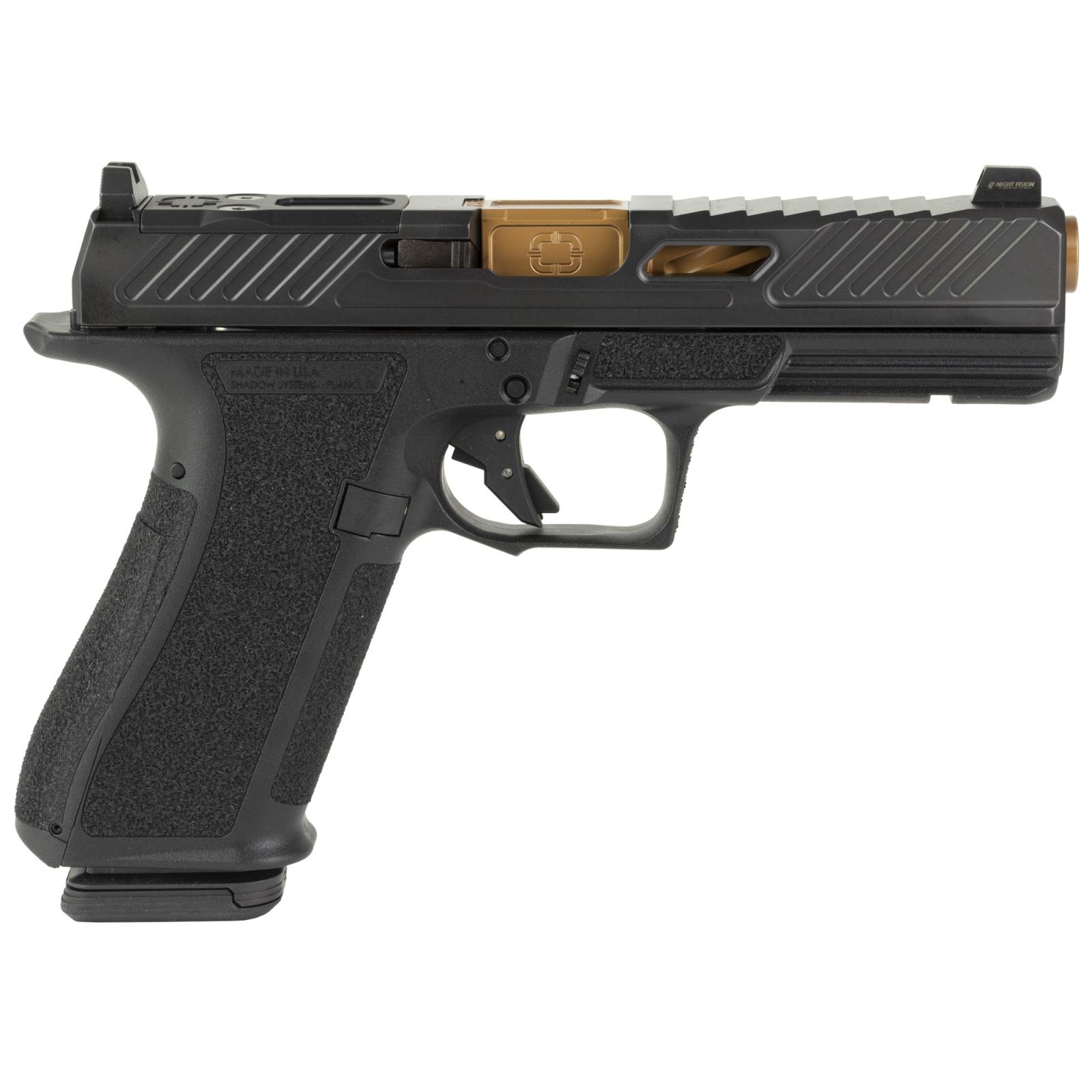 Shadow Systems DR920 Elite 9mm 4.5" Bronze TICN Match Grade/Spiral ...