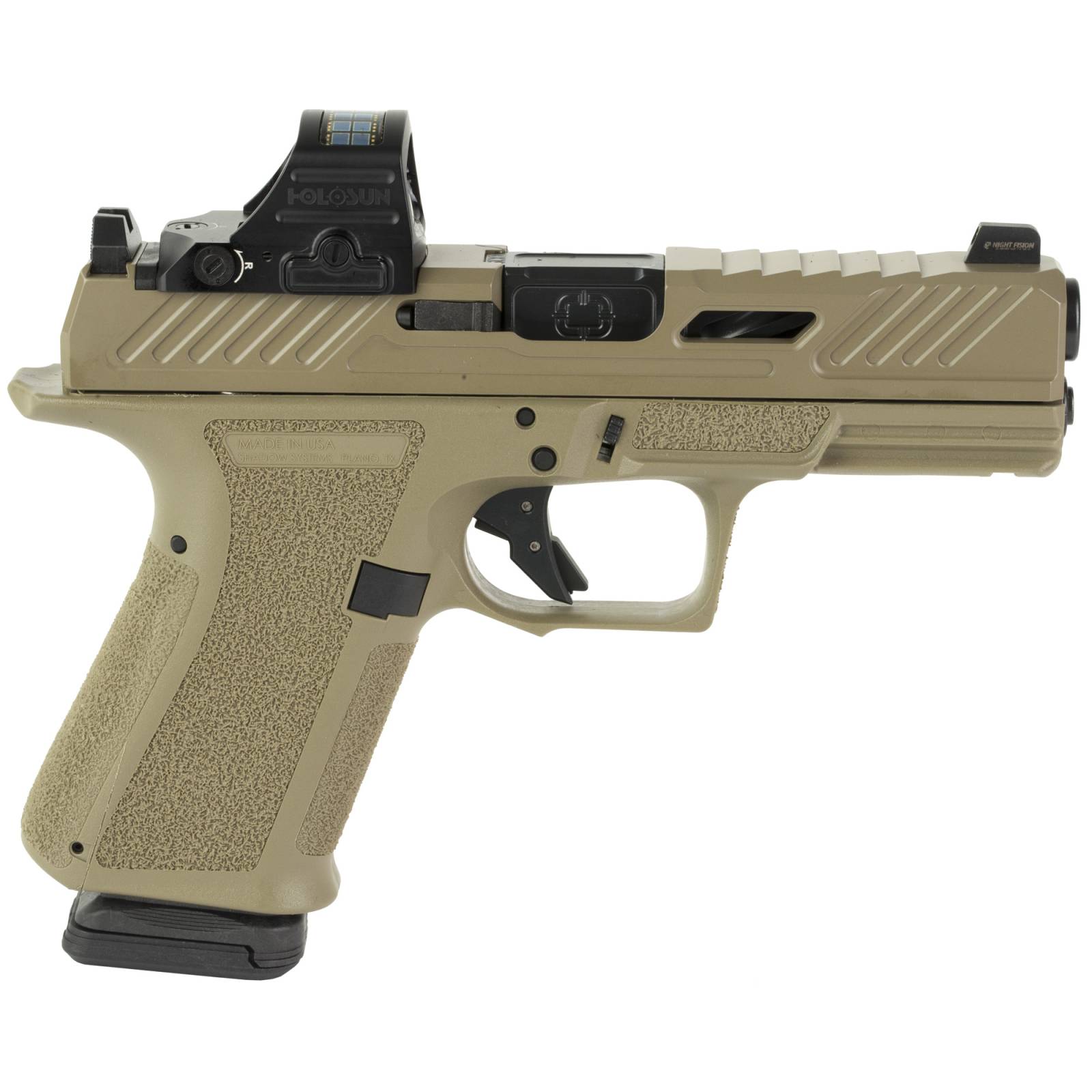 Shadow Systems MR920 Elite W/Holosun 507c 9mm 4" Black Spiral Fluted 15 ...