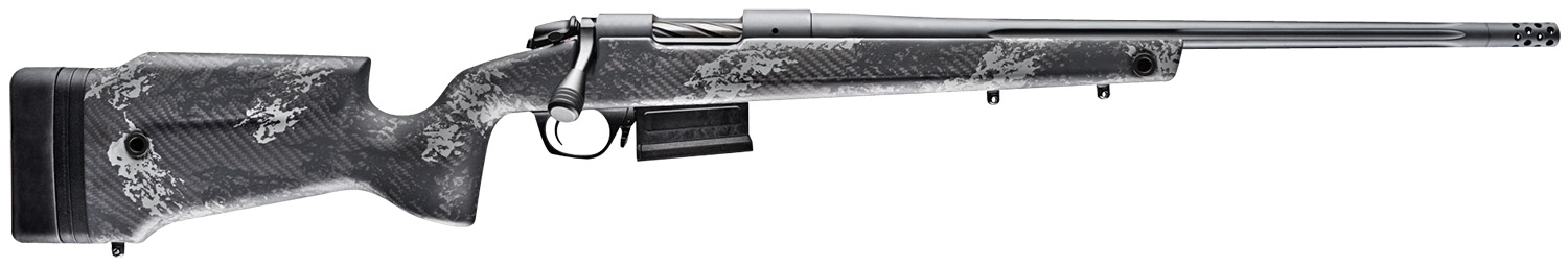 Bergara B-14 Crest 6.5 Creedmoor 3+1 20" Sniper Gray Cerakote Fluted ...