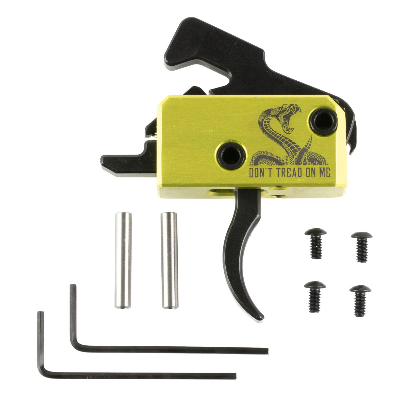 Rise Armament Super Sporting Trigger "Don't Tread On Me" Curved 3.5-lb ...