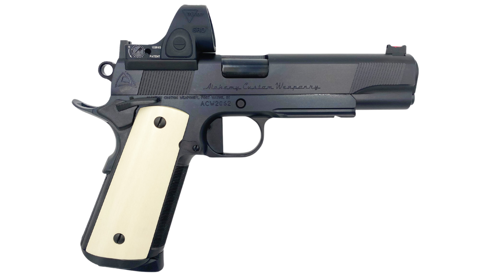 Alchemy Custom Weaponry Quantico 9mm SRO Equipped Pistol