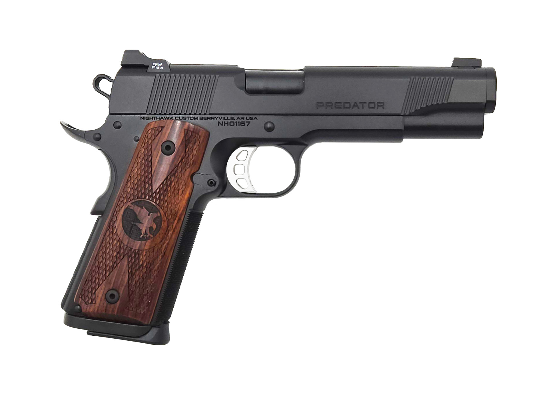 Nighthawk Custom Predator .45acp Pistol w/ Cocobolo Grips