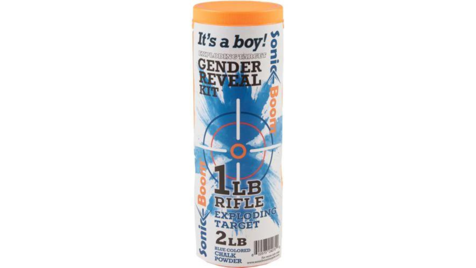 Sonic Boom Gender Reveal Kit - Boy | Explosive Blue Surprise