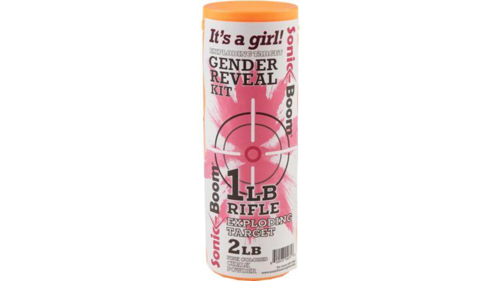 Sonic Boom Gender Reveal Kit - Girl | Pink Explosion Surprise