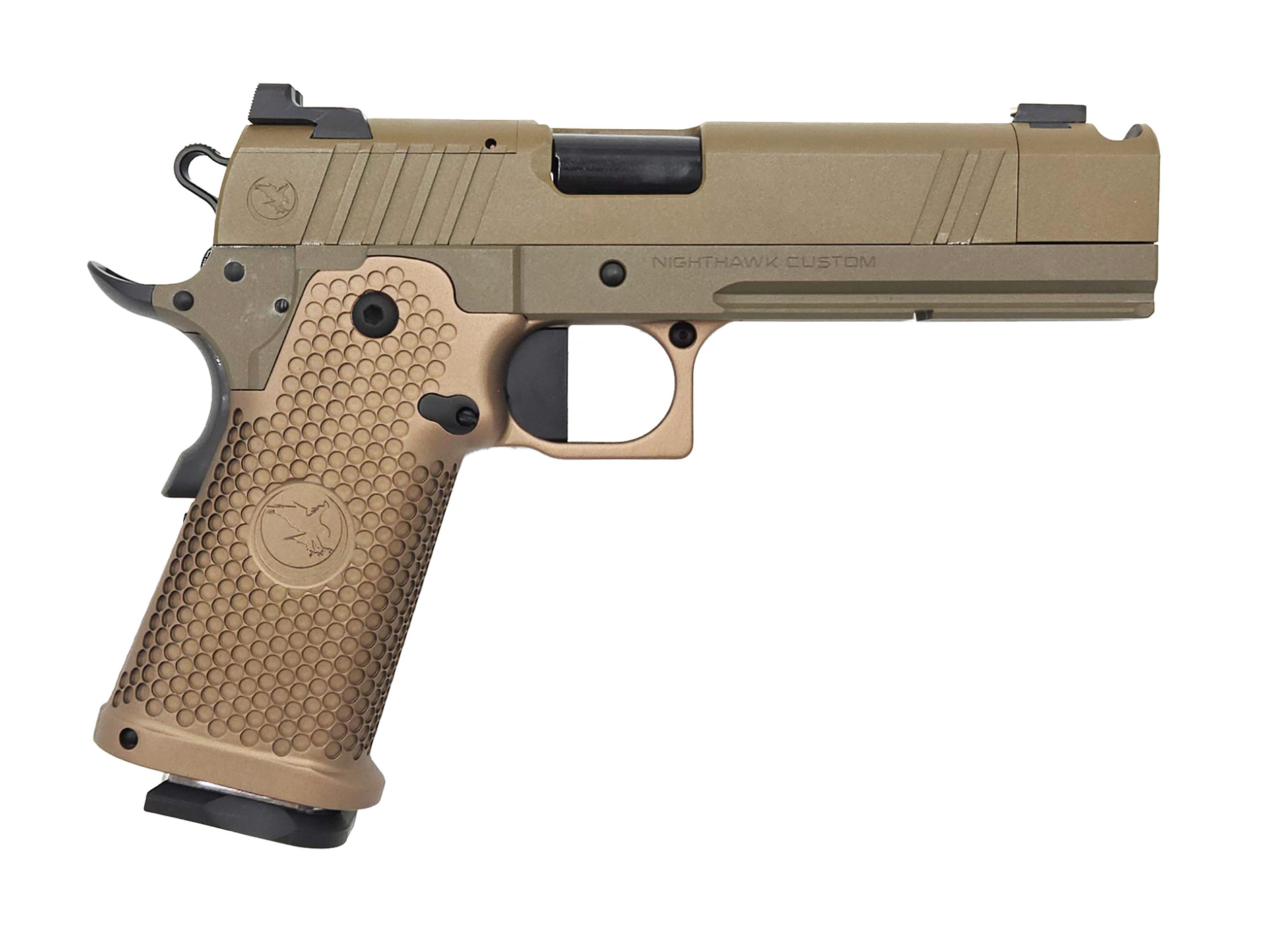 Nighthawk Custom Sand Hawk Double Stack 9mm Pistol