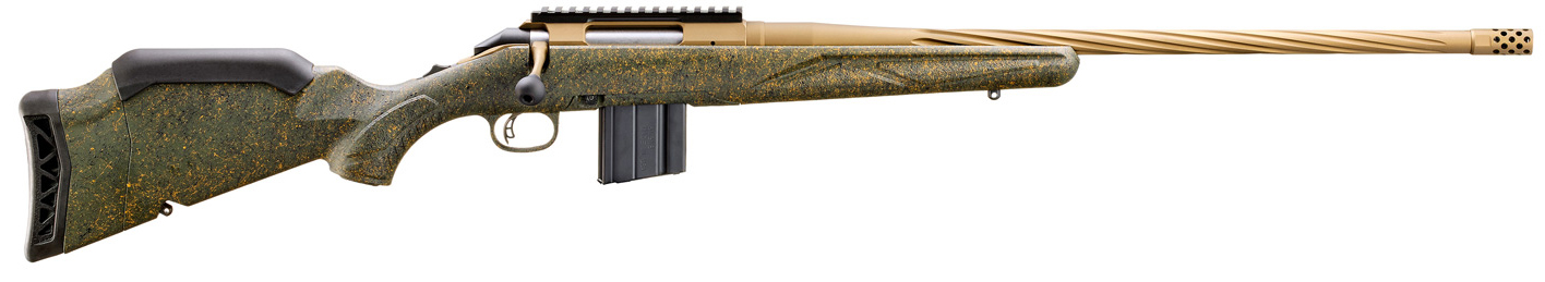 RUGER AMERICAN GENII PREDATOR 6MM ARC 22" BRONZE GREEN BOLT ACTION ...