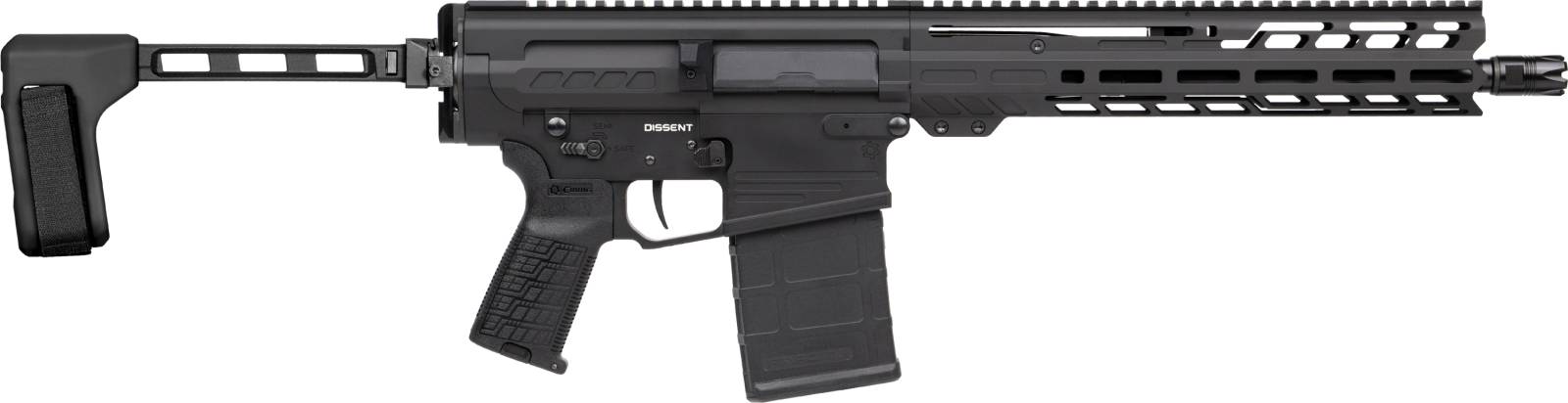 CMMG Dissent Mk3, 8.6 Blackout, 12.5" Barrel, 2- 20rd Magazine, Black ...