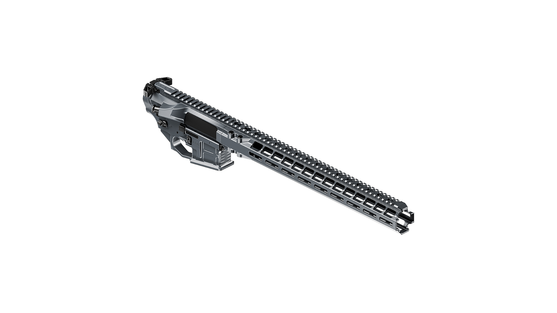 Radian Weapons 17" Radian Grey Model 1 Builder Kit | BattleHawk Armory
