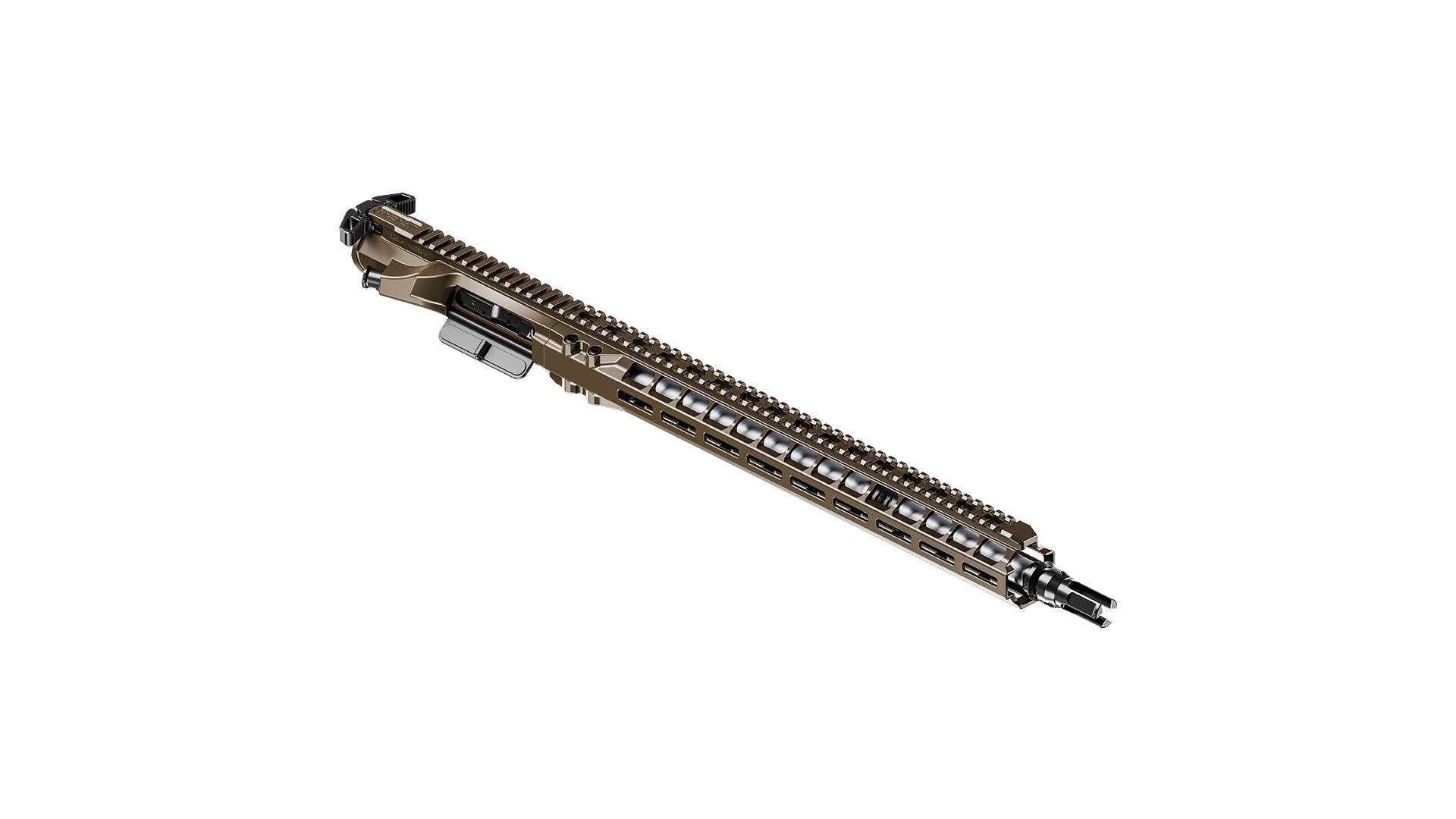 Radian Weapons Model 1 .223 Wylde 17.5" Radian Brown Complete Upper ...