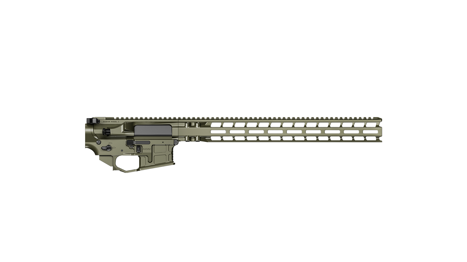Radian Weapons 17" OD Green Model 1 Builder Kit | BattleHawk Armory