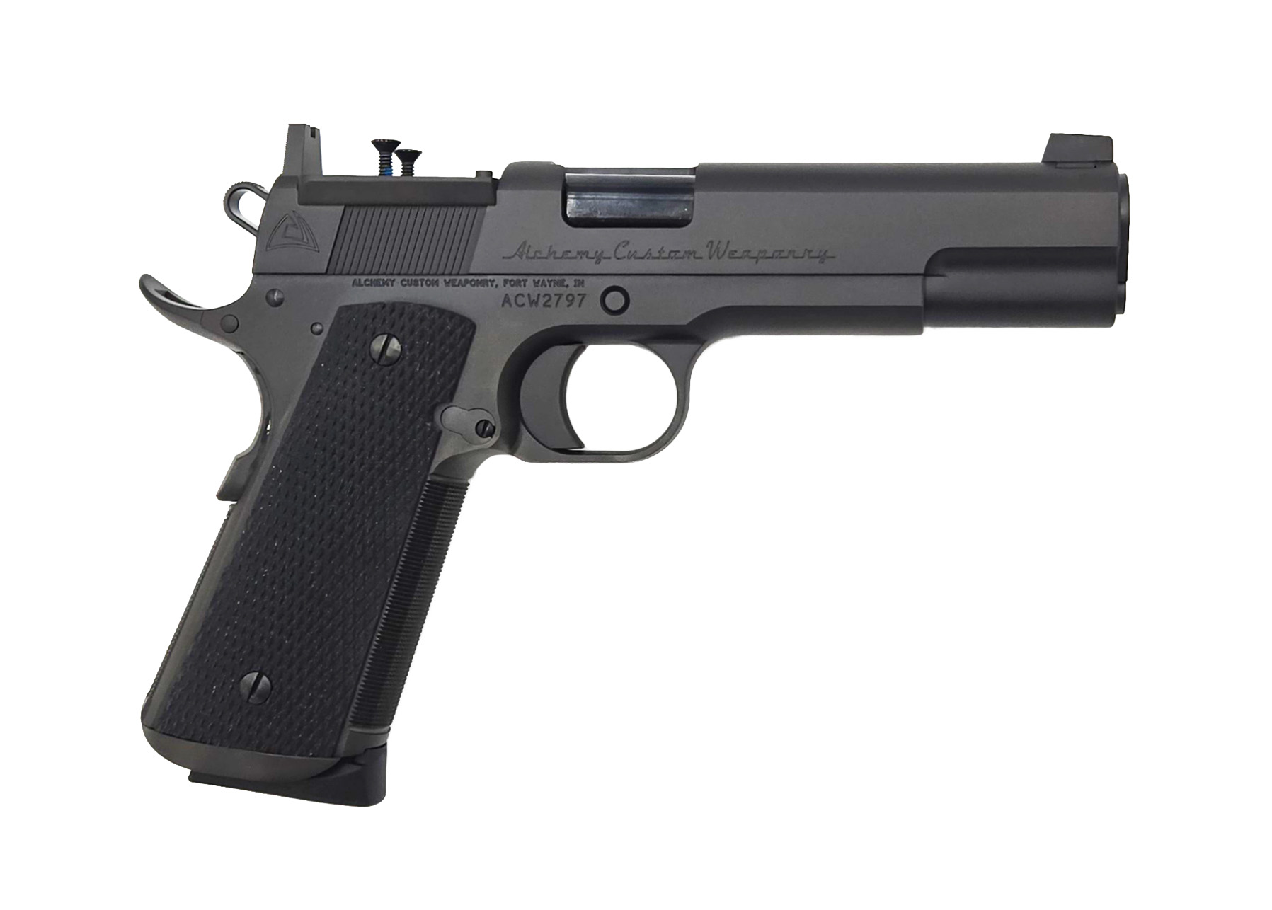 Alchemy Custom Weaponry Prime Elite Government, 9mm, 5" Barrel, 2- 10rd ...