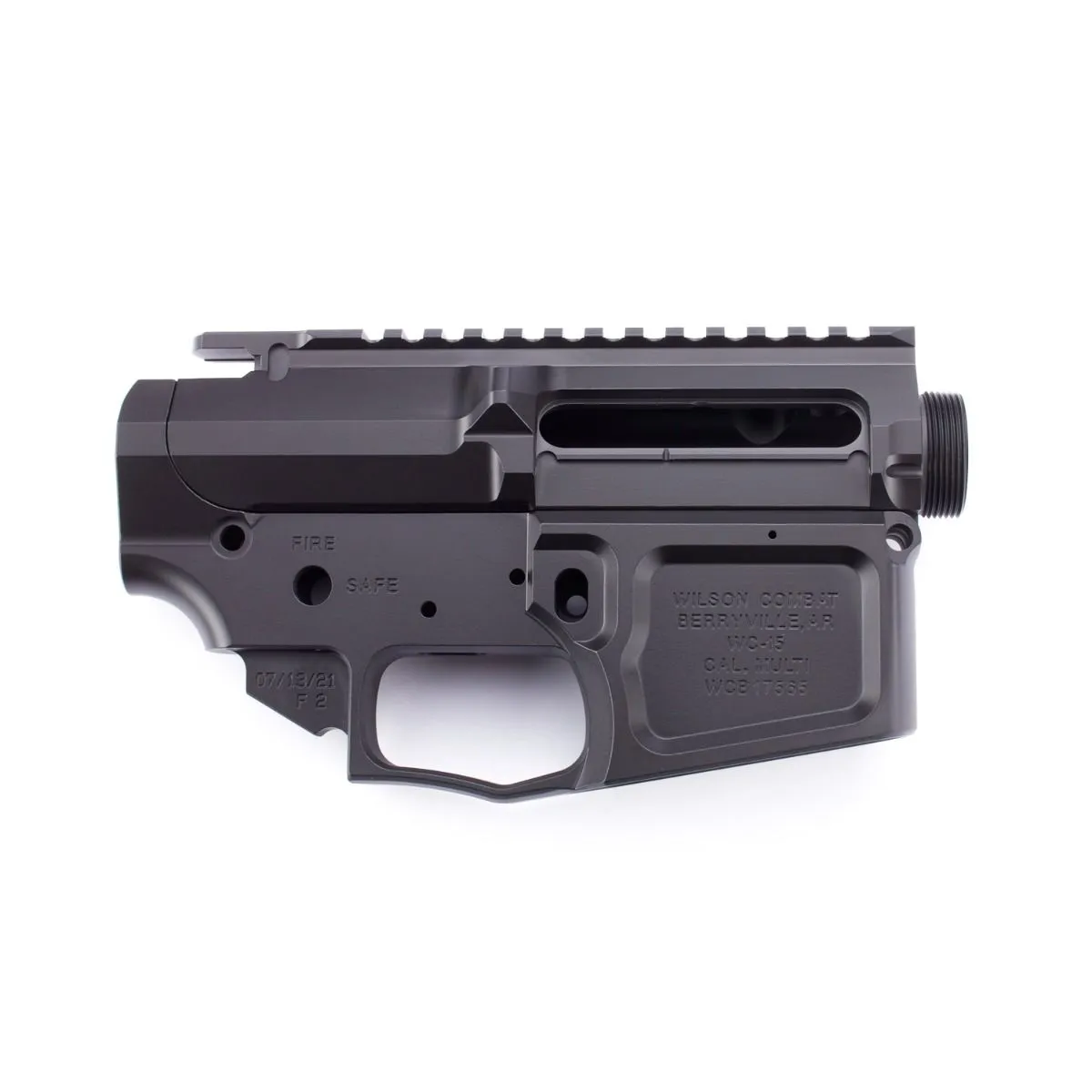 Wilson Combat AR-15 Matched Lower/Upper Billet Receiver Set, Black ...