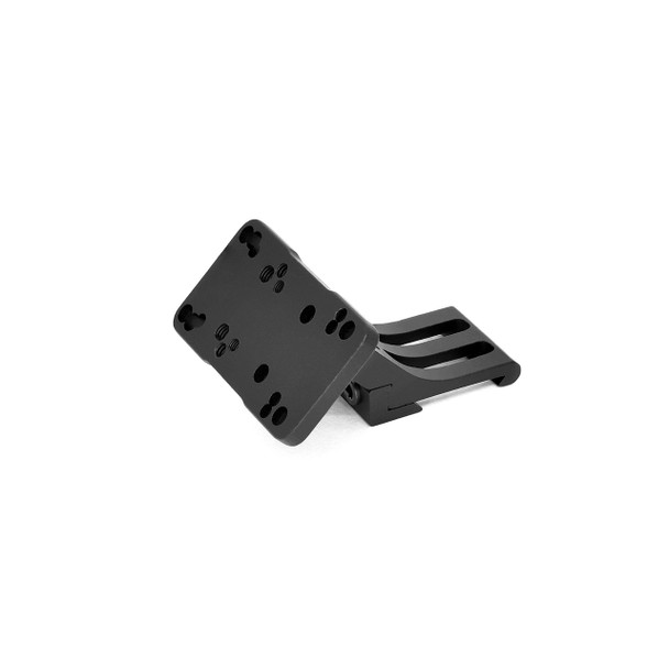 Warne 6110MR Red-Dot Riser 45 Degree Offset Reflex Black Anodized Right ...