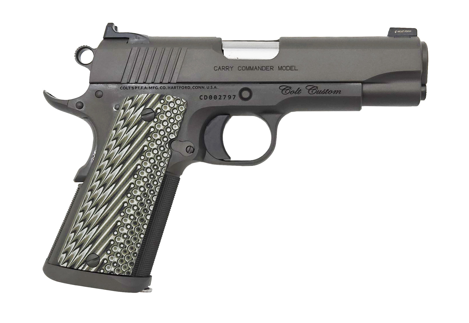 Colt Mfg 1911 Custom Carry Limited, 9mm, 4.25" Barrel, 2 Magazines ...