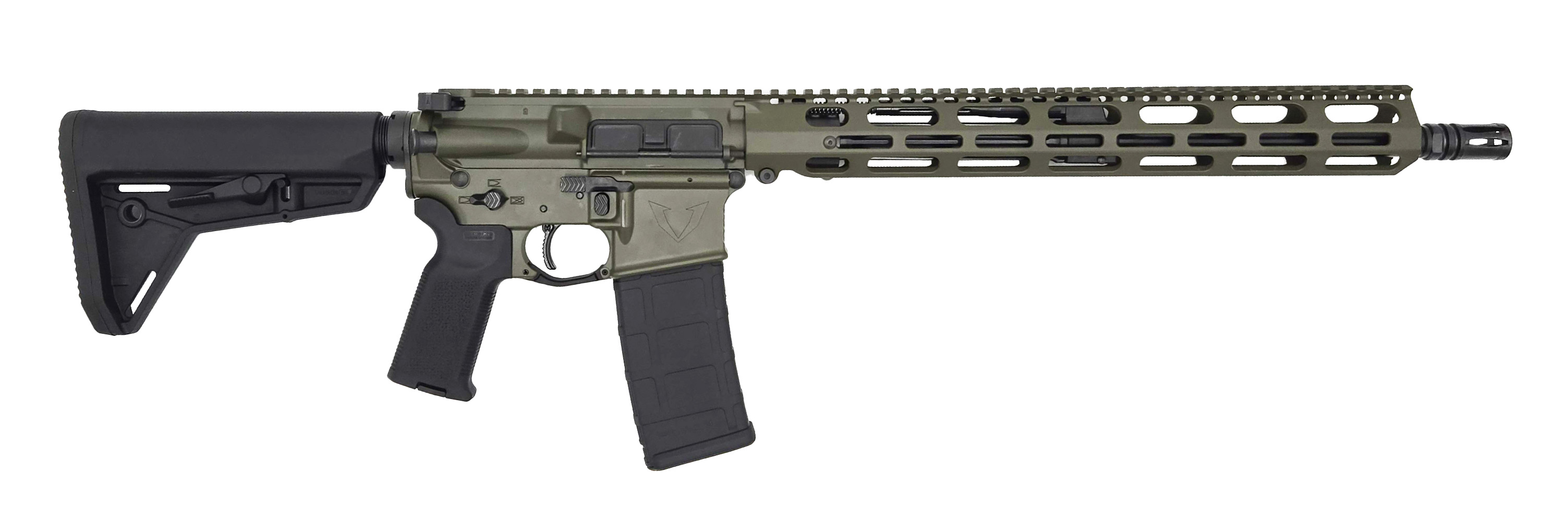 VKTR VK-1, 5.56mm, 16" Barrel, 2- 30rd Magazines, Green Cerakote, Rifle ...