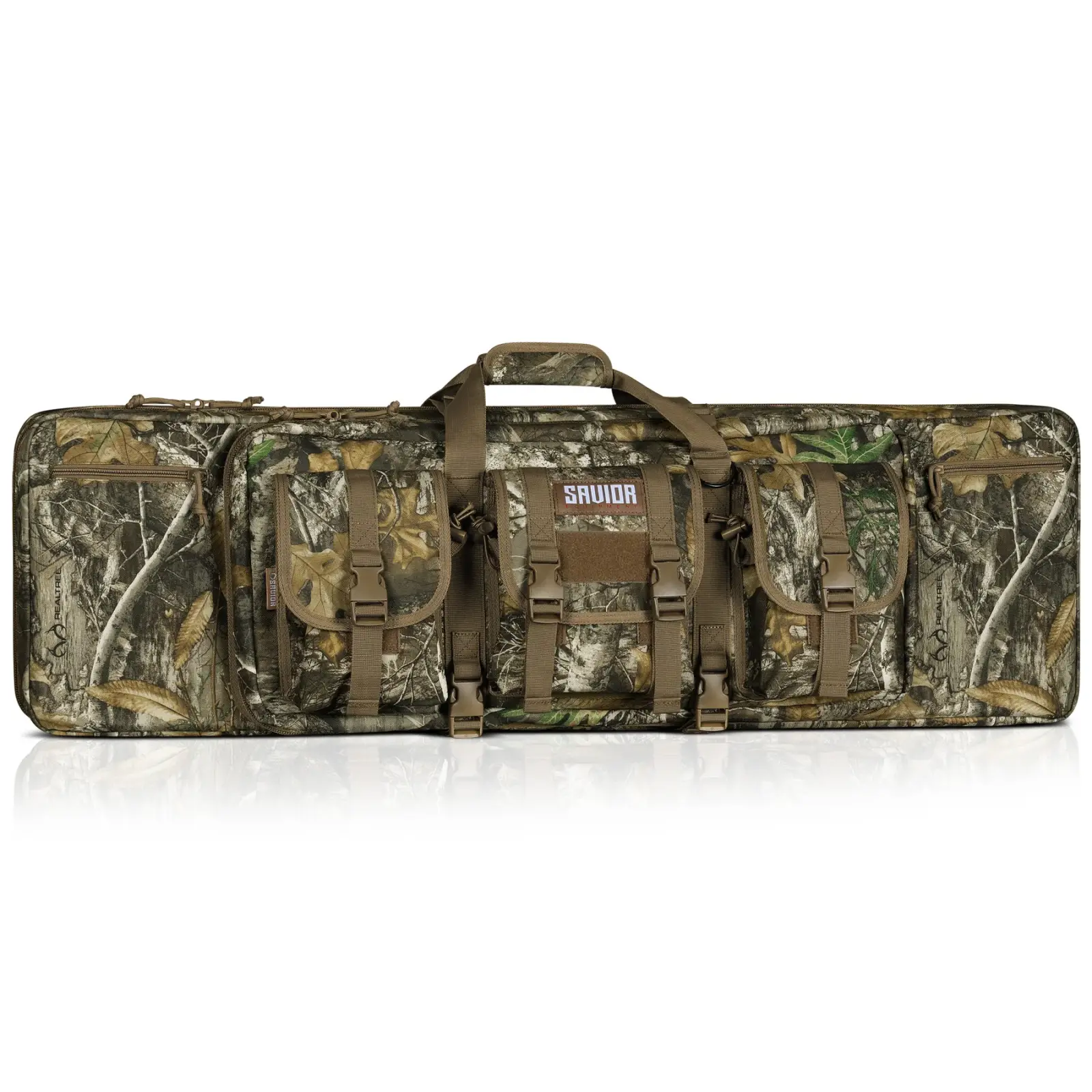 Savior Equipment Camo American Classic Double Rifle Case, Realtree Edge ...