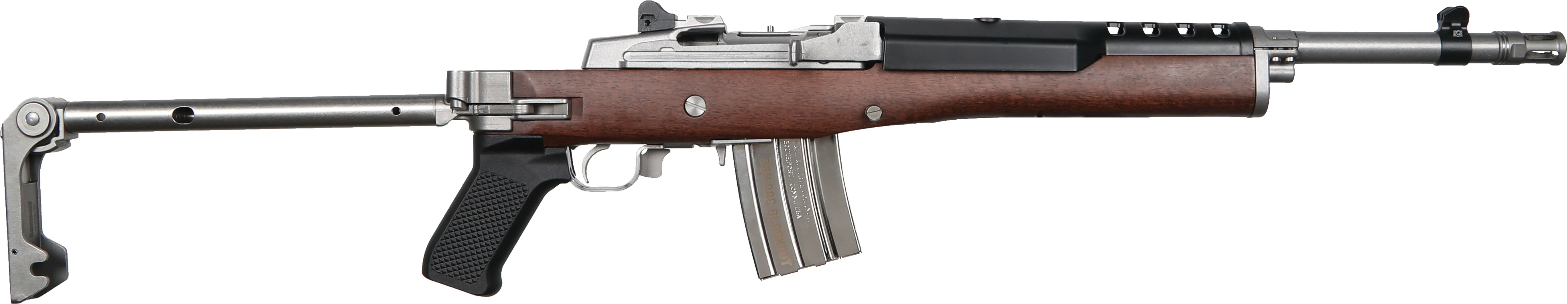 Ruger Mini-14 Tactical 300 Blackout 20rd 16" Barrel Samson Folding ...