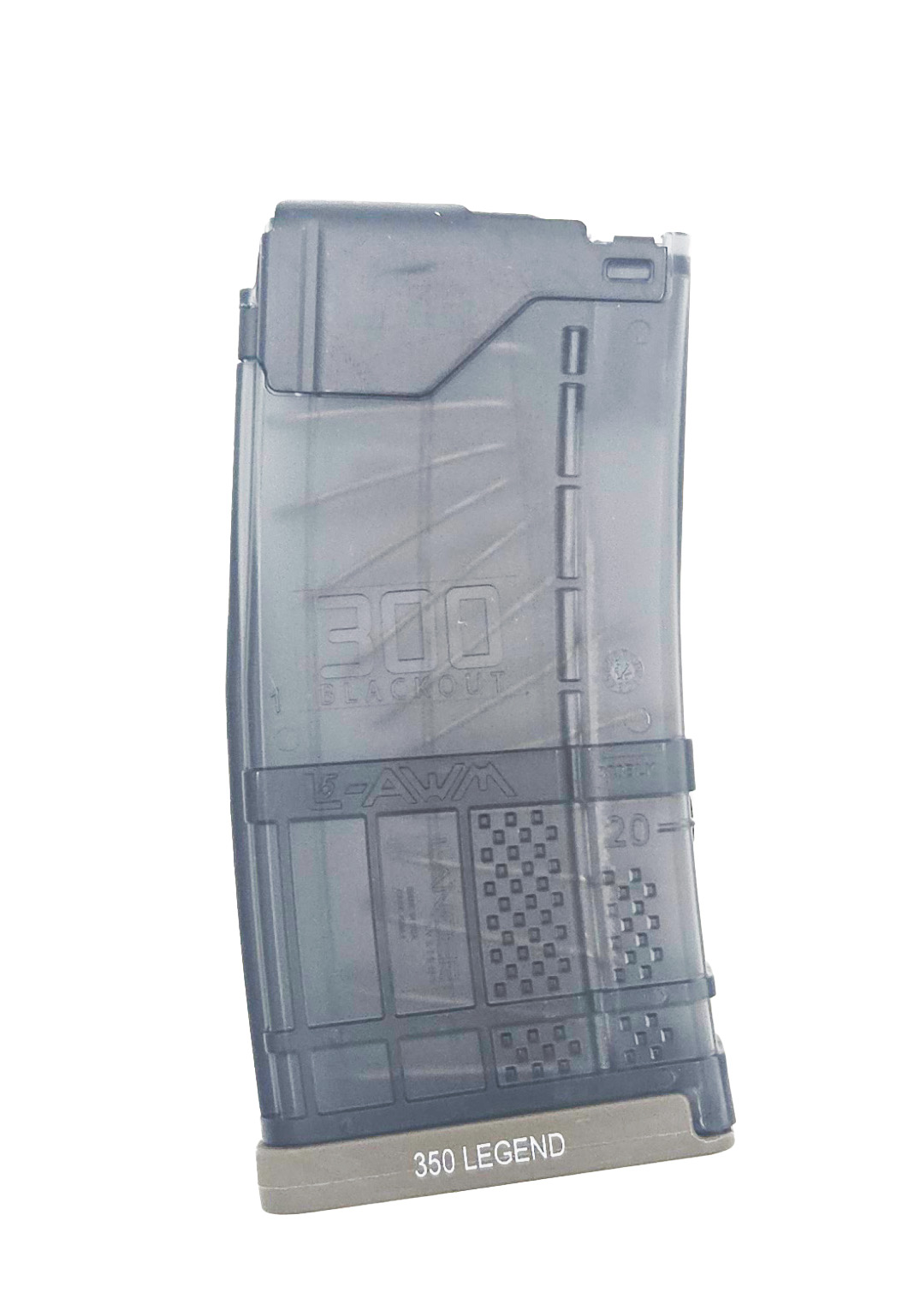 WILSON COMBAT MAGAZINE, AR-15, 350 Legend, 15 ROUND, POLYMER | LANCER ...