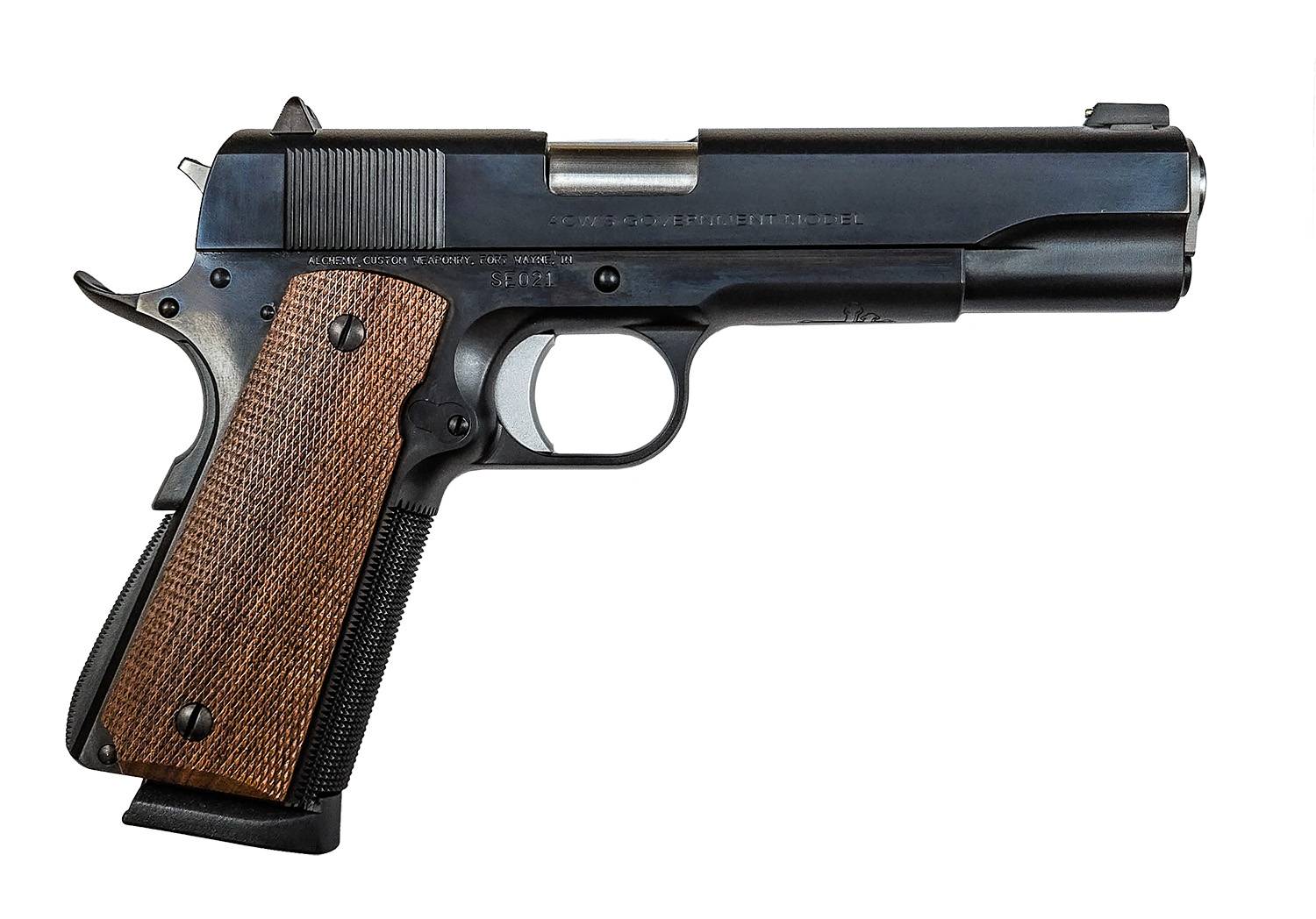 Alchemy Custom Weaponry "The Magnum" Restomod, .45acp, 5" Barrel, 2 ...