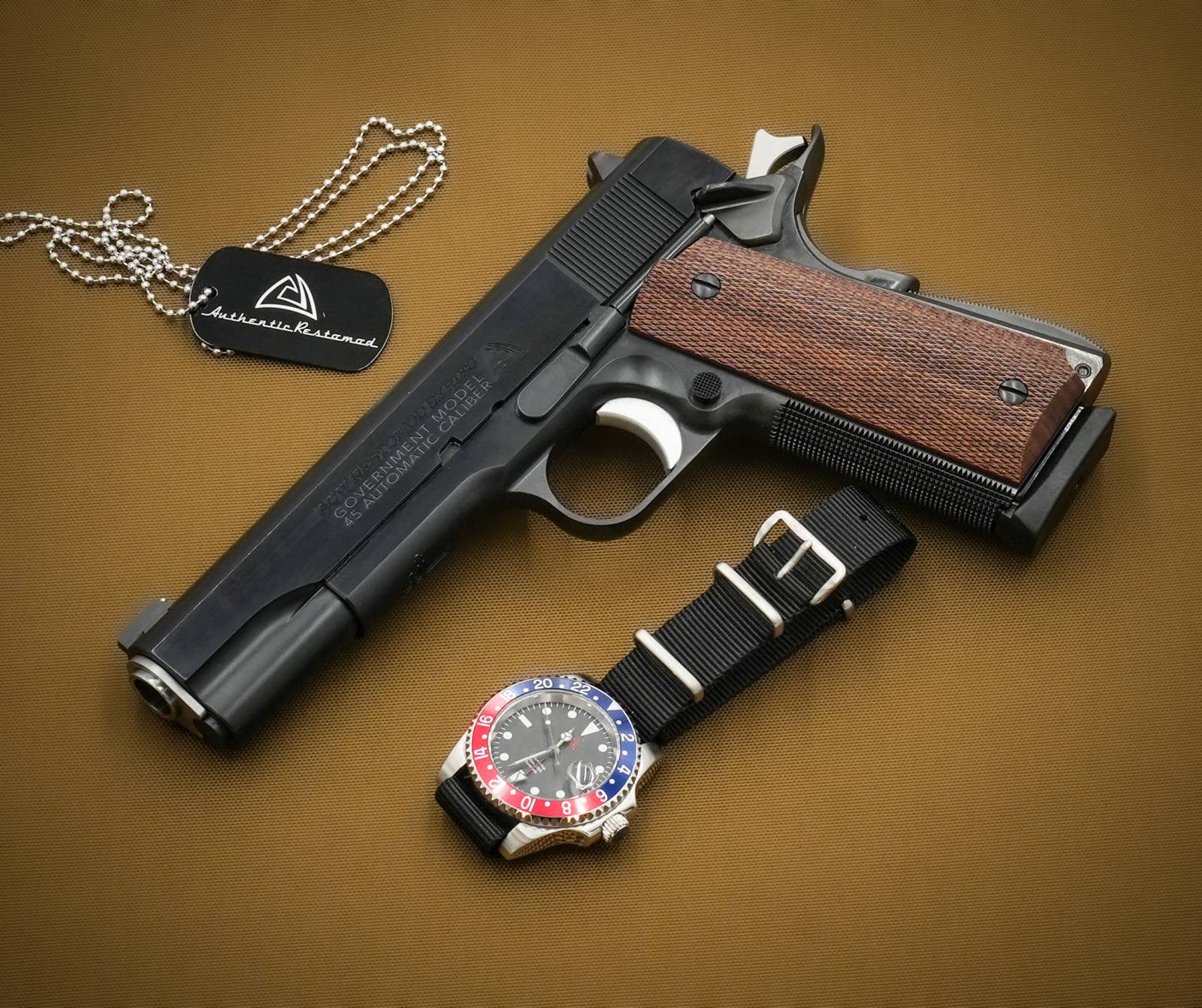 Alchemy Custom Weaponry "The Magnum" Restomod, .45acp, 5" Barrel, 2 ...