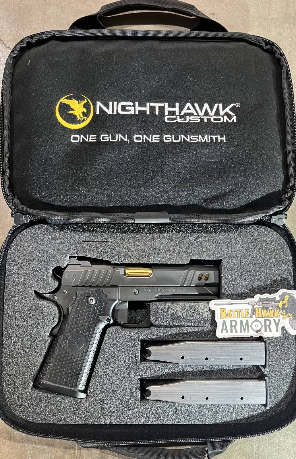 USED Nighthawk Customs Vice President 9mm 4.25" Barrel Double Stack ...