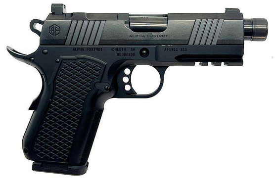 Alpha Foxtrot AF1911-S15 9mm Subcompact with Threaded Barrel ...